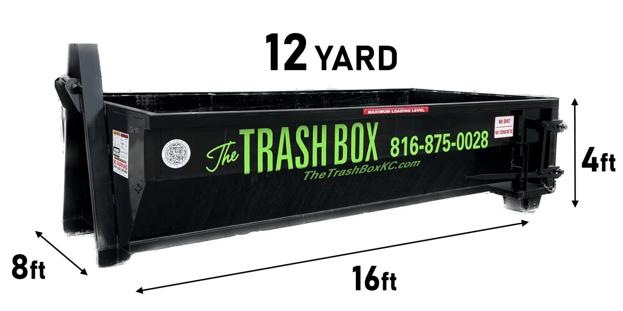Dumpster Sizes | The Trash Box